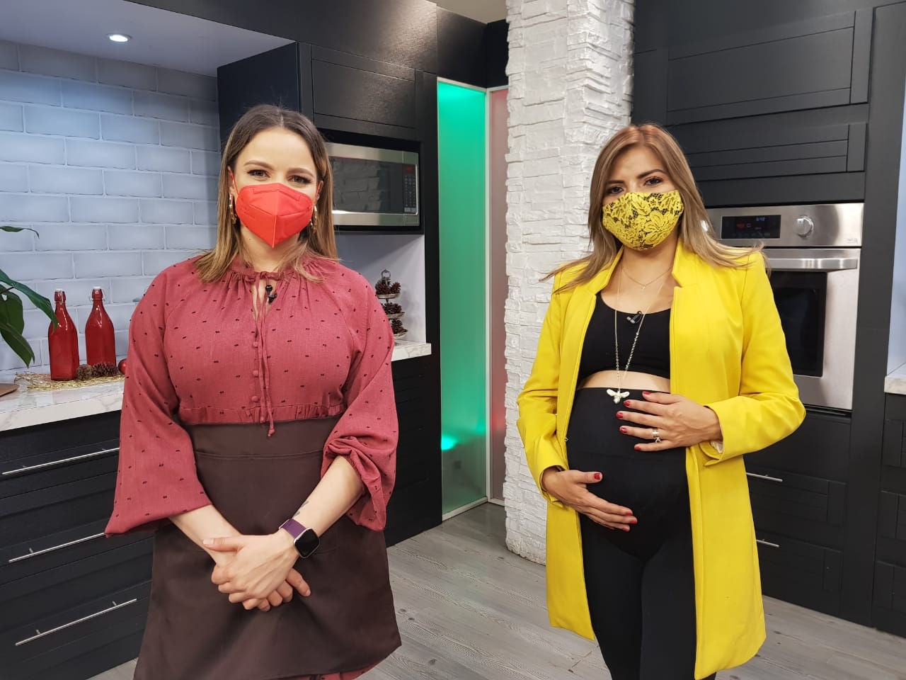 Saraí Espinal reveló detalles de su avanzado embarazo mientras aprendía ...