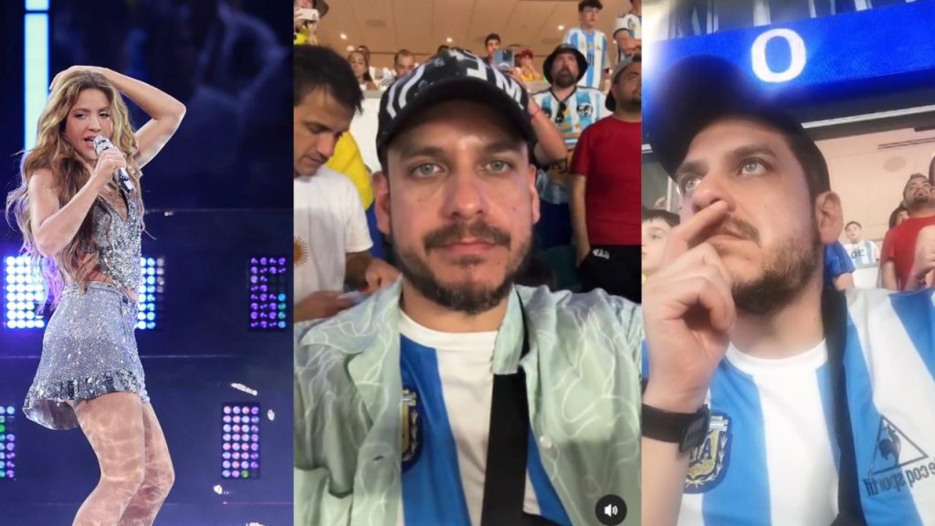 Jimmy Rodríguez disfrutó de Shakira y del triunfo de Argentina en la ...