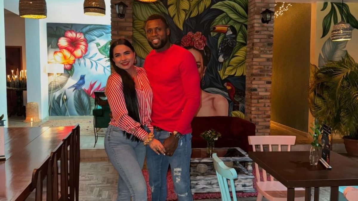 Esposa de Yustin Arboleda sorprendió al jugador por su cumpleaños