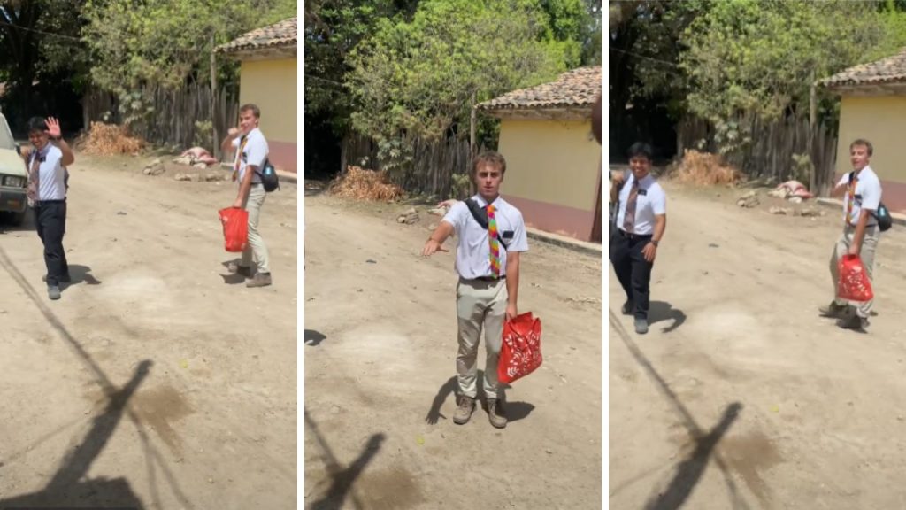 Mormón se vuelve viral hablando caliche: 'Cheque, ahí nos vidrios en la ...