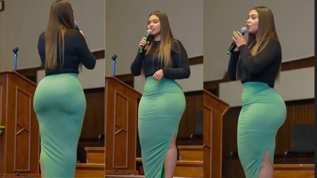 Pastora con figura voluptuosa causa revuelo ¿Real o generada por IA?